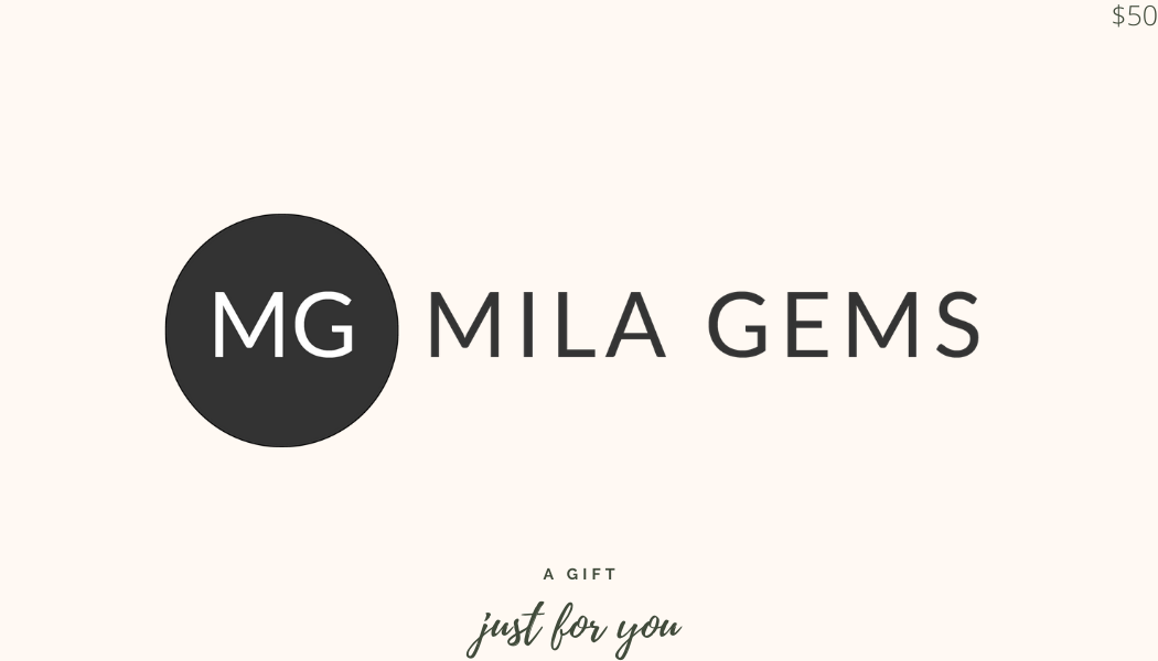 Mila Gems Gift Card | Mila Gems
