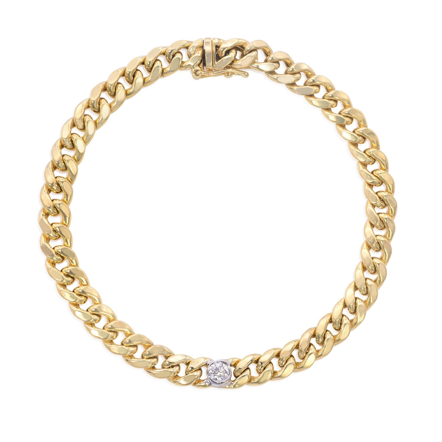 Single Diamond Bracelet | Mila Gems